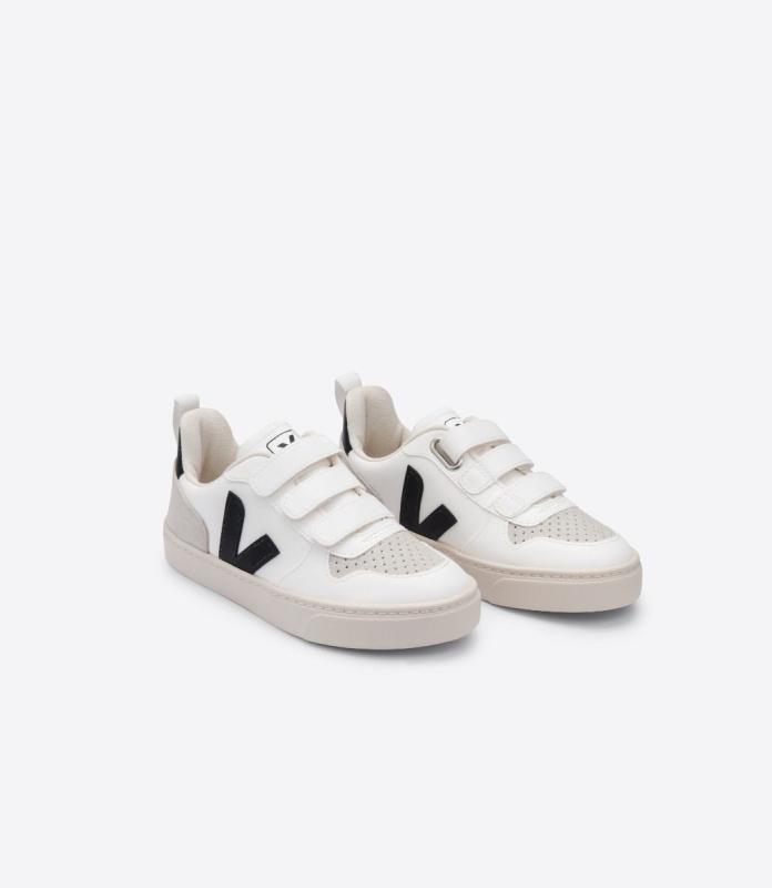 Veja Small V-10 white/black